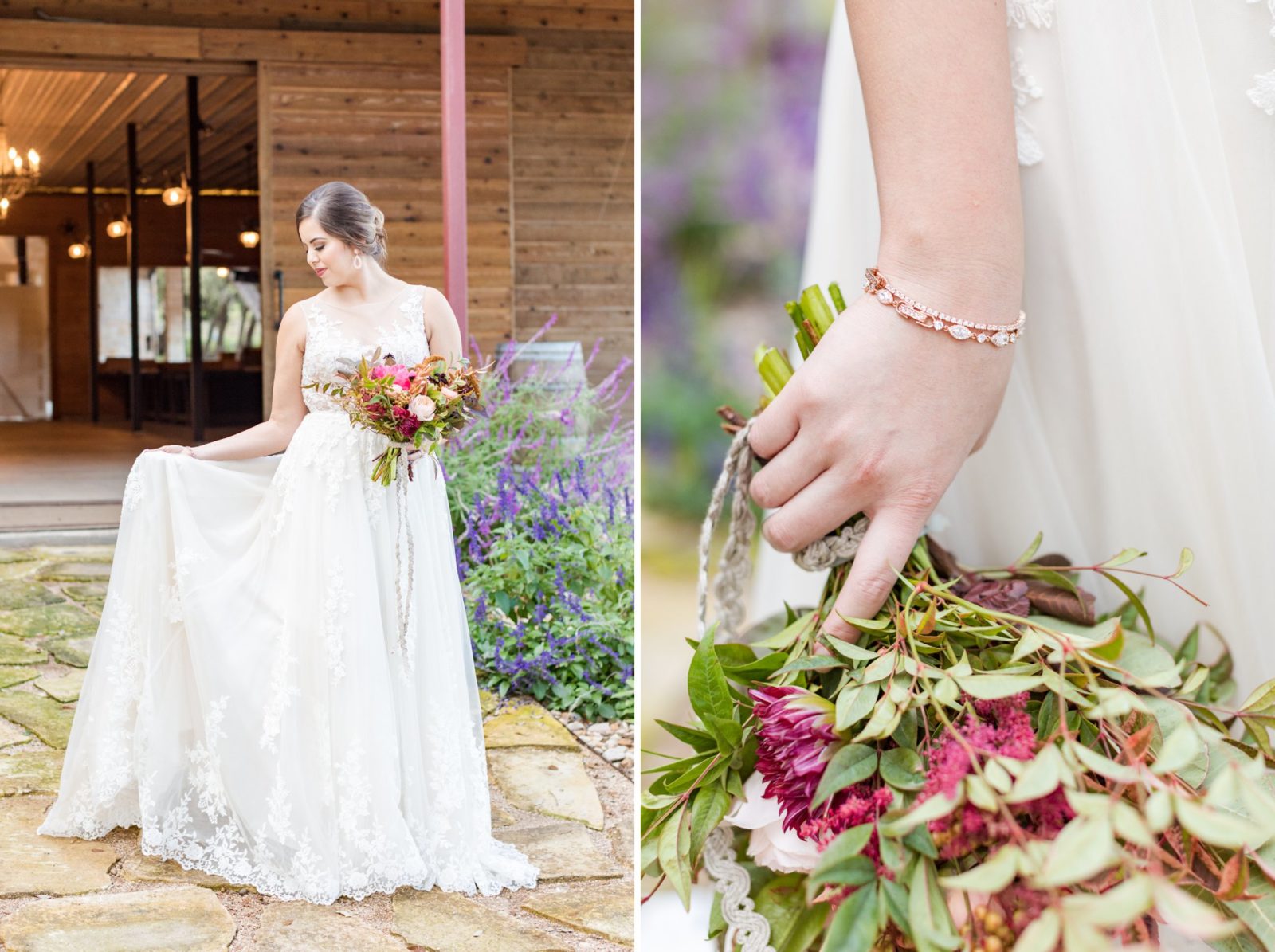 Colorful and Rustic Wedding Inspiration at Rockin' B Ranch - Dawn ...